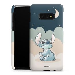 DeinDesign Galaxy S10e Handy Premium Case Smartphone Handyh&uuml;lle Schutzh&uuml;lle matt Moon Lilo & Stitch Disney Premium Case