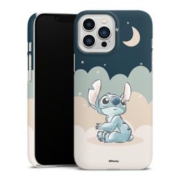 DeinDesign iPhone 13 Pro Max Handy Premium Case Smartphone Handyh&uuml;lle Schutzh&uuml;lle matt Moon Lilo & Stitch Disney Premium Case