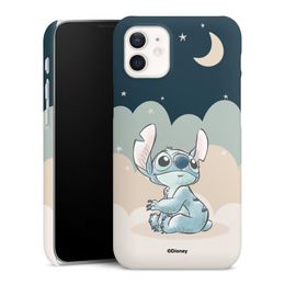DeinDesign iPhone 12 mini Handy Premium Case Smartphone Handyh&uuml;lle Schutzh&uuml;lle matt Moon Lilo & Stitch Disney Premium Case