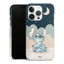 DeinDesign iPhone 14 Pro Handy Premium Case Smartphone Handyh&uuml;lle Schutzh&uuml;lle matt Moon Lilo & Stitch Disney Premium Case
