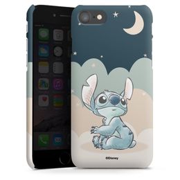 DeinDesign iPhone SE (2020) Handy Premium Case Smartphone Handyh&uuml;lle Schutzh&uuml;lle matt Lilo & Stitch Disney Moon Premium Case