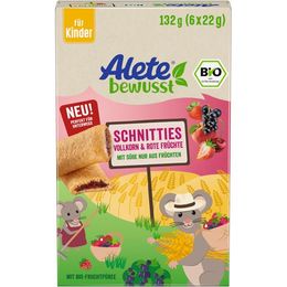 Alete Kindersnack Schnitties Vollkorn Rote Fr&uuml;chte (6x22 g), ab 3 Jahren