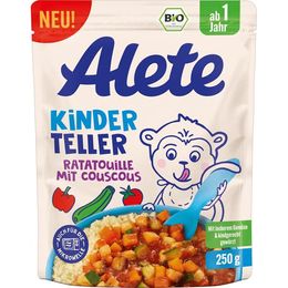 Alete Kinderteller Ratatoulli Couscous ab 1 Jahr