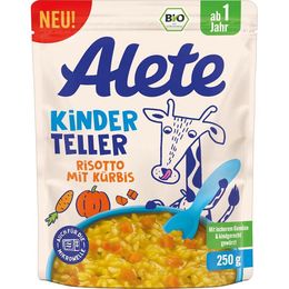 Alete Kinderteller Risotto mit K&uuml;rbis ab 1 Jahr