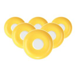 Seltmann Weiden Teeuntertassen Liberty Pure Colors &oslash; 13 cm 6er Set