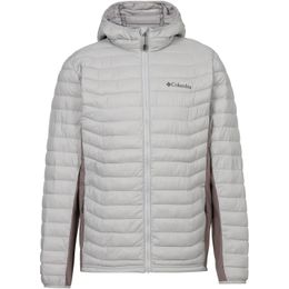 Columbia Powder Pass Steppjacke Herren - Gr&ouml;&szlig;e M - grau
