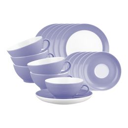 Seltmann Weiden Teeservice Liberty Pure Colors 18er Set