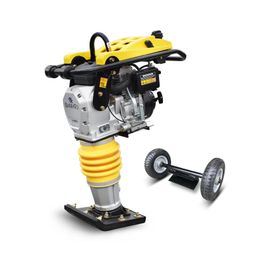 BAMATO Vibrationsstampfer V-90G mit Fahrwerk