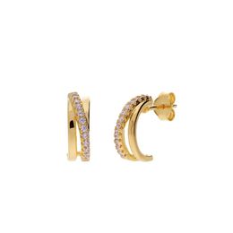 Lucardi Earrings female Gold size Onesize