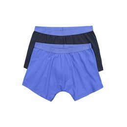 Men Plus Boxer shorts male Blue, Black size XL