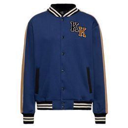 King Kerosin Between-Season Jacket 'KK' male Blue size M