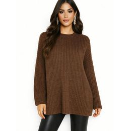 Worldclassca Oversized Sweater 'Dicker' female Brown size S/L