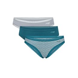 Sloggi Minislip ' Blue GO Crush ' Damen Gr&ouml;&szlig;e XL hellgelb / hellrot