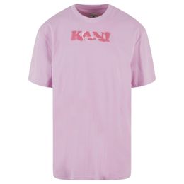 Karl Kani Herren T-Shirt "Karl Kani Herren KM242-027-2 Signature Retro Tee"rose, Gr. S, 100% Baumwolle, Shirts