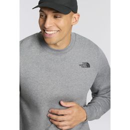 The North Face Herren Sweatshirt "M SIMPLE DOME CREW", grau, Gr. S, unifarben, Sweatware, Obermaterial: 74% Baumwolle, 26% Polyester, Sweatshirts,