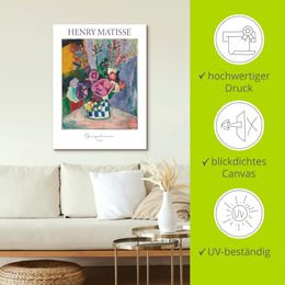 Wandbild Artland, B:90cm H:120cmfarbe bild(er): farbig, Leinwand, Wohnzimmer, Bilder, "Pfingstrosen. 1907", als Alubild, Leinwandbild, Poster,