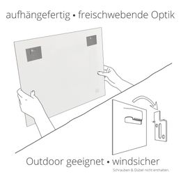 Wandbild Artland, B:90cm H:60cm, bunt, Alu Dibond, Wohnzimmer, Bilder, "Flowerpower Mini", als Alubild, Leinwandbild, Poster, Wandaufkleber in