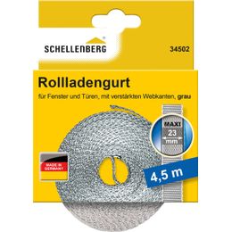 Schellenberg Rollladengurt "Maxi, 23 mm, 4,5 m L&auml;nge", B/L: 2,3cm x 450cm, grau, Seile, Gurtband erh&auml;ltlich in unterschiedlichen Farben