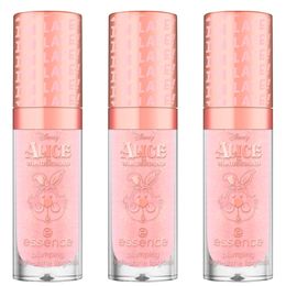 Essence Damen Lipgloss "Disney Alice in Wonderland plumping high-shine lipgloss"purrfect smile, Lippen-Kosmetika