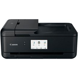 Canon Multifunktionsdrucker "PIXMA TS9550a", B:45cm H:19,3cm T:36,6cm, schwarz, Drucker, 3in1 Tintenstrahl-Multifunktionsger&auml;t mit 5 separaten