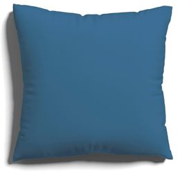 Kissenbezug Schlafgut, B:40cm L:40cm, blau, Jersey, Obermaterial: 100% Baumwolle, Kissenbez&uuml;ge, "EASY JERSEY Kissenh&uuml;lle 100% Baumwolle, weicher