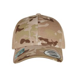 Flexfit Flex Cap "Flexfit Unisex Retro Trucker Multicam"multicam arid, tan, 98% Baumwolle, 2% Elasthan, Caps