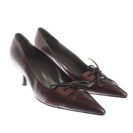 Gucci Pumps Damen Gr&ouml;&szlig;e 39 Second Hand dunkellila