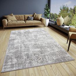 Teppich Hanse Home, B:120cm H:13mm L:170cm, grau, Polyester, Wohnzimmer, Teppiche, "Style", Vintage, Kurzflor, Orient Optik, pflegeleicht, robust,
