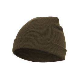 Flexfit Damen Beanie "Flexfit Unisex Heavyweight Beanie"olive, Kunstfaser, M&uuml;tzen