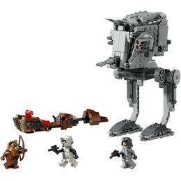 Lego Kinder Konstruktionsspielsteine "SMART Play AT-ST Angriff auf Endor (75424), Lego Star Wars "bunt, Kunststoff, Spielbausteine, Mit SMART Brick