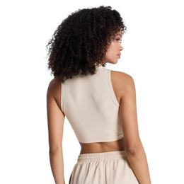 Roxy Damen Tanktop "Rise & Vibe", beige, Gr. S, Obermaterial: 80% Polyester, 20% Elasthan., Tops