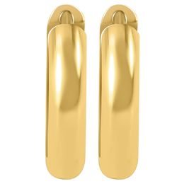 Adelia&acute;s ADELIA ́S Damen Klappcreolen "Damen Ohrringe &ndash; Klappcreole aus 333 Gold"gold, Ohrringe, Ideal als Geschenk f&uuml;r besondere Anl&auml;sse