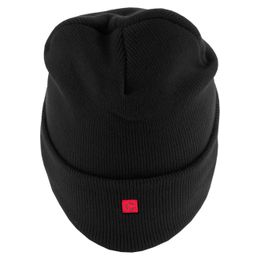 MSTRDS Herren Beanie "MSTRDS Accessoires Letter Cuff Knit Beanie"z, Kunstfaser, M&uuml;tzen