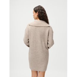 LEGER Damen Strickkleid "Noelia, LeGer by Lena Gercke", beige, Gr. 42, Strick, Obermaterial: 69% Polyester, 13% Polyacryl, 12% Polyamid, 6% Wolle,