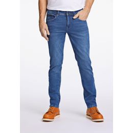JACK'S INN 54 JACK&rsquo;S Herren 5-Pocket-Jeans "Jeans Tapered Fit", blau, Gr. 36, unifarben, Obermaterial: 98% Baumwolle, 2% Elasthan, Jeans