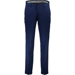 LINDBERGH Herren Anzughose "Anzughose Modern Fit", blau, Gr. 29, unifarben, Obermaterial: 67% Polyester, 28% Viskose, 5% Elasthan. Futter: 98%