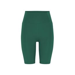 Shorts "Girlfriend Collective Shorts COMPressive", Damen, Gr. L, Normalgr&ouml;&szlig;en, moss, Obermaterial: 79% Polyester, 21% Elasthan, Girlfriend Collective, Hosen Shorts
