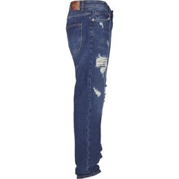 2Y Premium Herren Bequeme Jeans "2Y Premium Herren 2Y Boyfriend Fit Jeans", blau, Gr. 31, unifarben, 97% Baumwolle, 3% Elasthan, Jeans