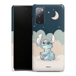 DeinDesign Galaxy S20 FE Handy Premium Case Smartphone Handyh&uuml;lle Schutzh&uuml;lle gl&auml;nzend Lilo & Stitch Disney Moon Premium Case