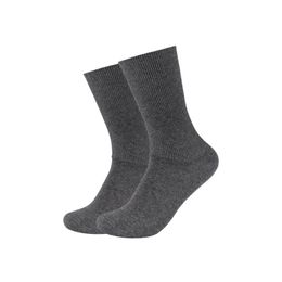 Camano Damen Socken "comfort", Gr. 35, blau, Baumwollmischung, unifarben, Socken, superweiche B&uuml;ndchen, venenfreundliche Socken