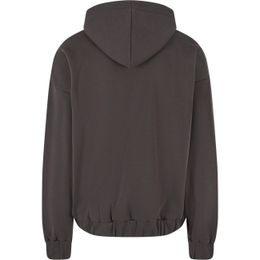 DROPSIZE Herren Kapuzensweatshirt "Dropsize Herren Super Heavy Oversize Blank Zip Hoodie", schwarz, Gr. XS, 70% Baumwolle, 30% Polyester, Sweatshirts