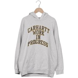 Carhartt Work In Progress Carhartt WIP Kapuzenpullover Herren Gr&ouml;&szlig;e S Second Hand grau