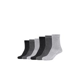 Mustang Damen Socken, Gr. 35fog mix, Baumwollmischung, Socken, mit verst&auml;rktem Fersen- und Zehenbereich