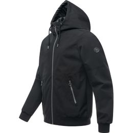 Ragwear Herren Outdoorjacke "Stuartt Summer YOUMODO"schwarz, Gr. L, Obermaterial: 100% Polyester. Innenfutter: 100% Polyester, Jacken, Wasserdichte
