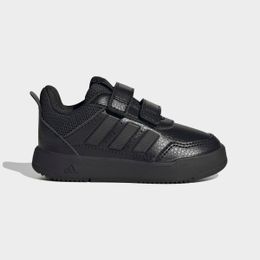 M&auml;dchen Sneaker "TENSAUR SPORT 3.0 KIDS", adidas Sportswear, Gr. 25, schwarz, Synthetik, Textil, Schuhe, f&uuml;r Kinder, mit Klettverschluss