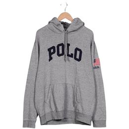 Polo Ralph Lauren Kapuzenpullover Herren Gr&ouml;&szlig;e XL Second Hand grau
