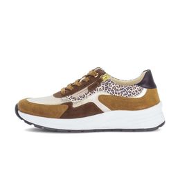 Gabor Damen Sneaker "Sneaker low", Gr. 39, braun, Schuhe