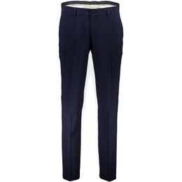 LINDBERGH Herren Anzughose "Anzughose Modern Fit", blau, Gr. 30, unifarben, Obermaterial: 67% Polyester, 28% Viskose, 5% Elasthan. Futter: 98%