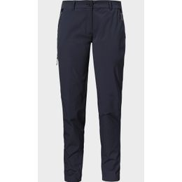 Sch&ouml;ffel SCH&Ouml;FFEL Damen Outdoorhose "CIRC Pants Style Smue WMS", blau, Gr. 46, Oberstoff: 100% Polyester, Hosen