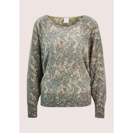 Madeleine Mode MADELEINE Damen Longpullover "Kaschmirpullover Stilvoller Strickpullover mit Fledermaus&auml;rmeln", wei&szlig;, Modern, Gr. 40, Obermaterial: 100% Kaschmir